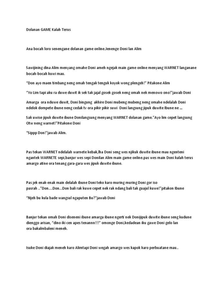 Cerkak 2 | PDF