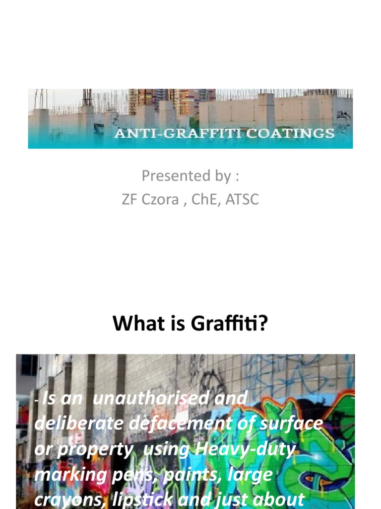 Anti-Graffiti Coating Solutions Overview | PDF | Building Engineering ...