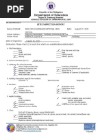 Pre-and-Post-Inspection-Report FORM | PDF | Quality