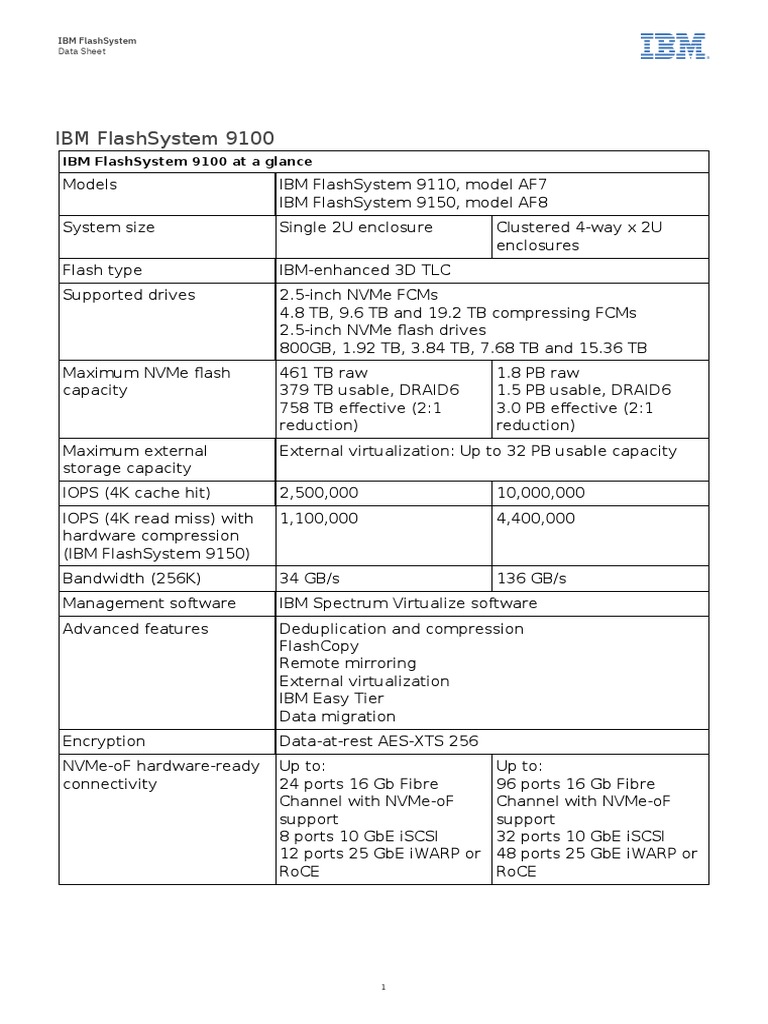 2018-11 FS9100 Datasheet | PDF | Flash Memory | Computer Data Storage