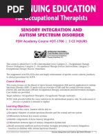 Template Evaluation Report For Sensory Profile Data1 | PDF | Perception ...