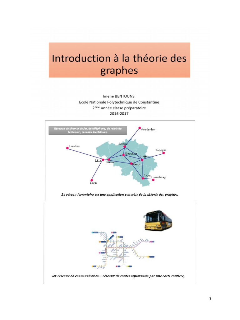 Théorie Des Graphes Cours | PDF