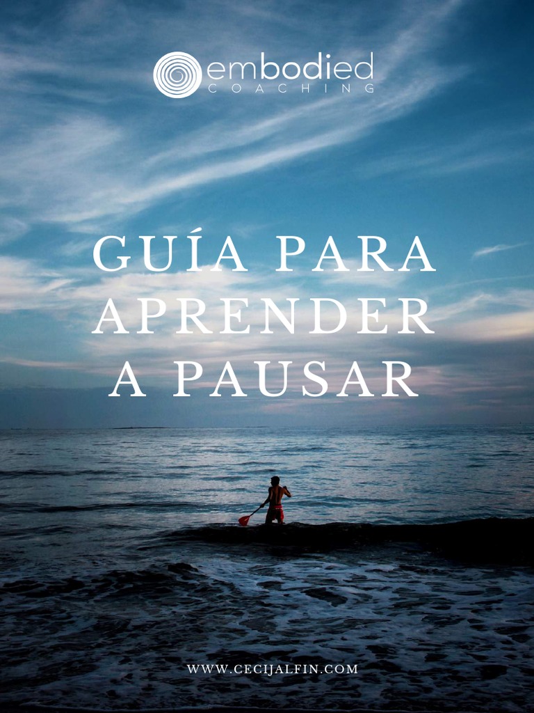 GUIA PARA APRENDER A PAUSAR Compressed | PDF | Sicología | Science