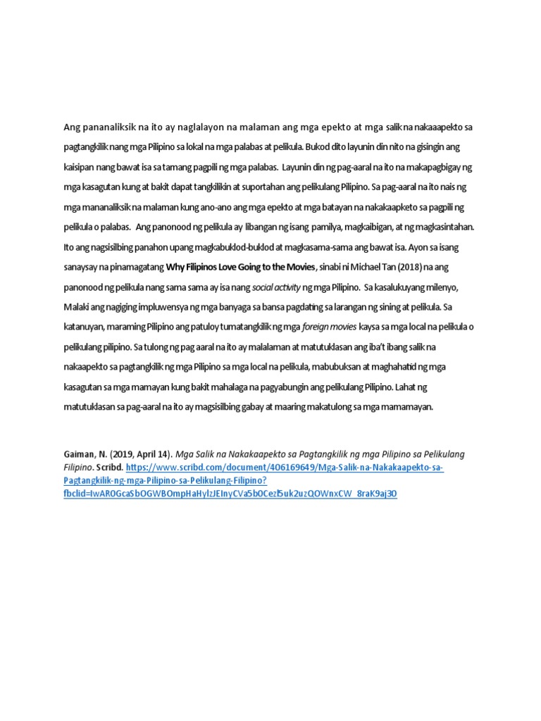 Pananaliksik RRL | PDF