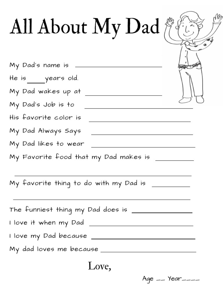 All About My Dad | PDF
