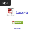 DR KSC Engineering Mathematics 2 PDF | PDF | Digital Technology | Software