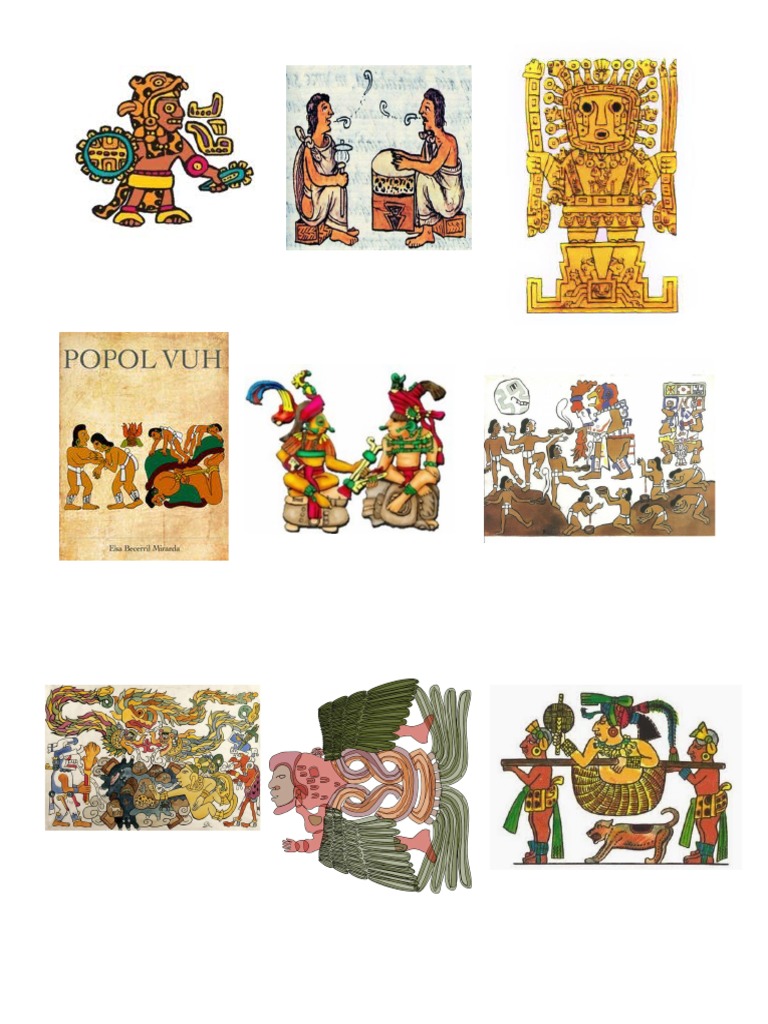 Informacion para Mapa Mental | PDF | Náhuatl | Poesía