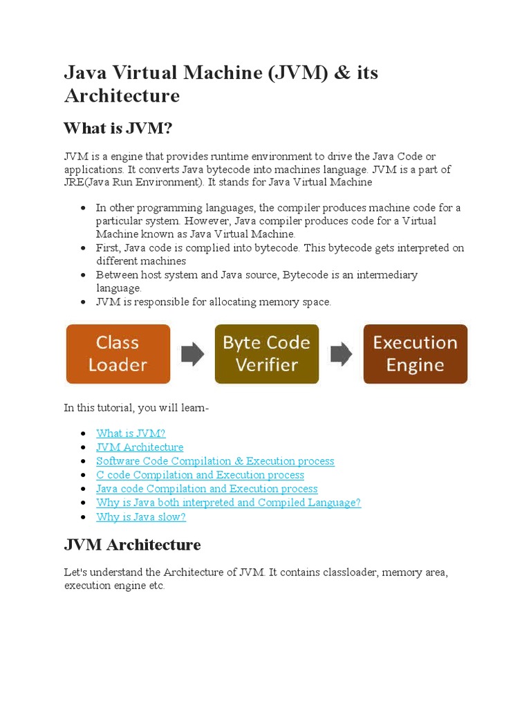 Java Virtual Machine | PDF | Java Virtual Machine | Library (Computing)