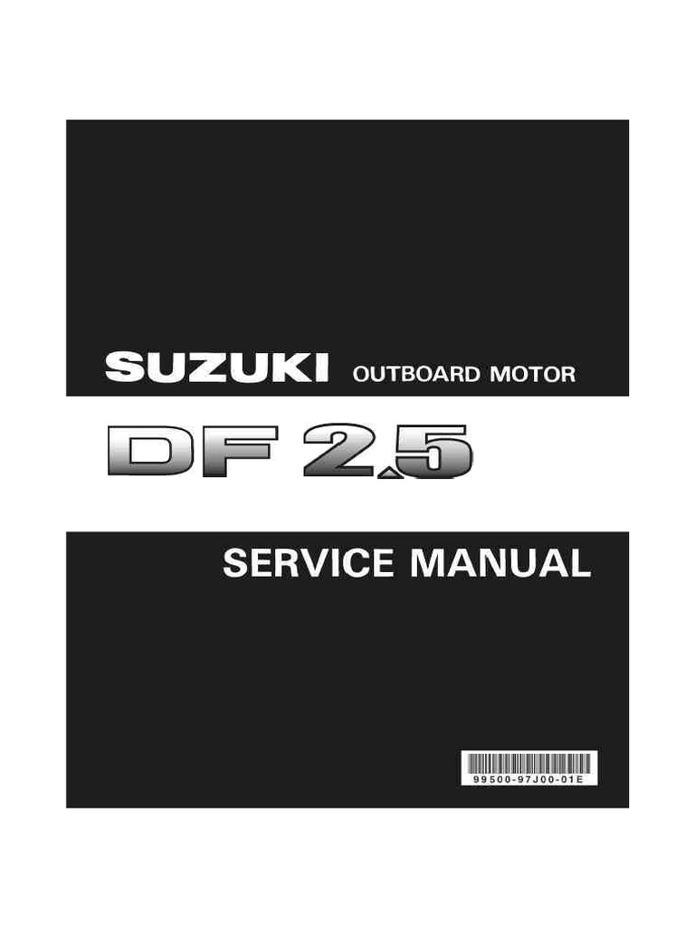 Suzuki DF2.5 (ServisManual) | PDF