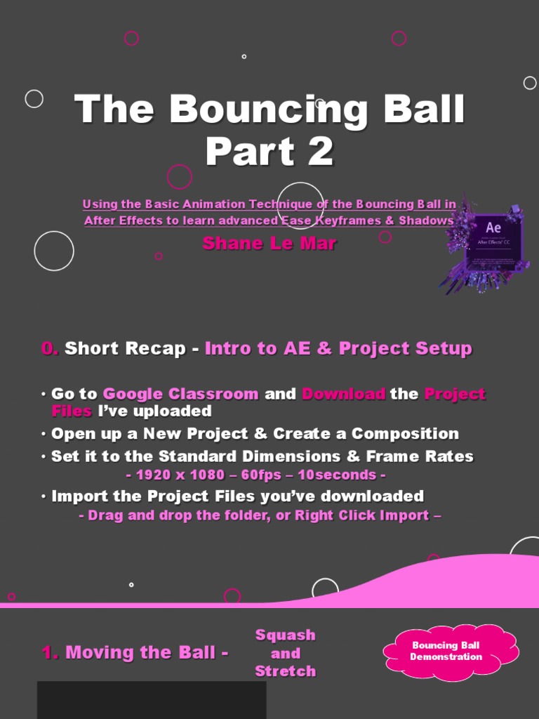 (PowerPoint) The Bouncing Ball - Part 2 | PDF | Adobe Photoshop ...