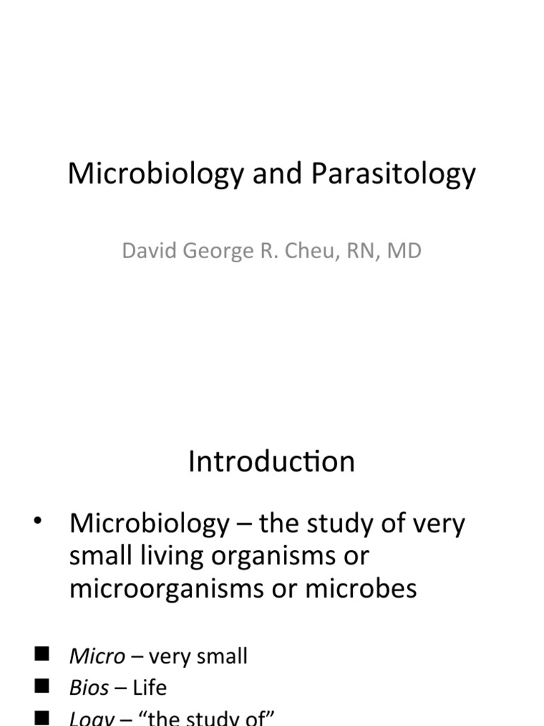 Microbiology and Parasitology1 | PDF | Microbiology | Immune System