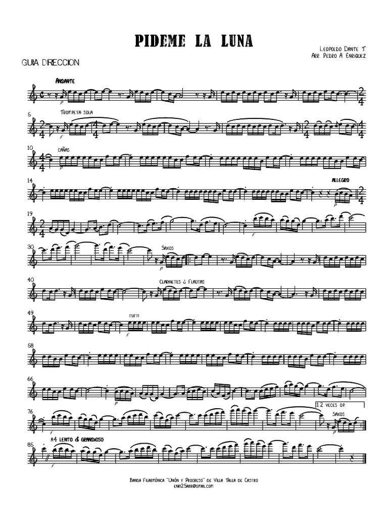 Pideme La Luna-Balada | PDF