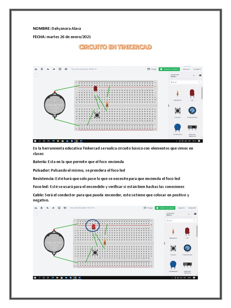 Tinkercad, Livewire | PDF