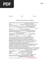 Wholesale Real Estate Purchase Agreement PSA1 | PDF | Sales | Real ...