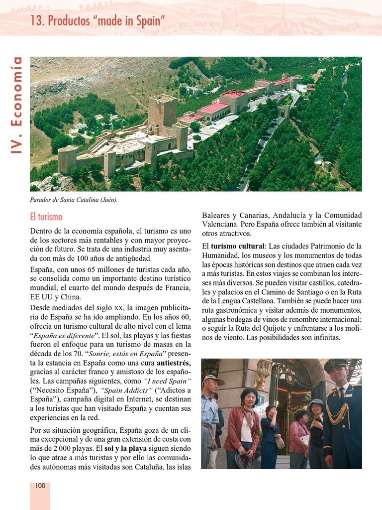 El Turismo e España | PDF | Turismo | España