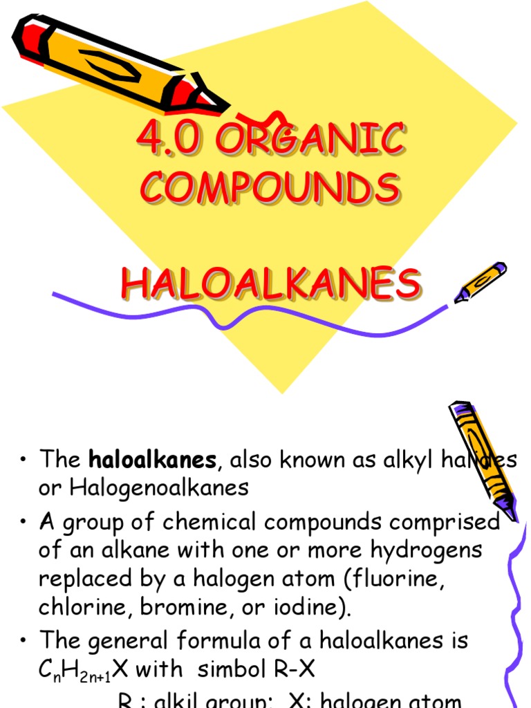 4.5 Haloalkane Alkyl Halide - Naming & Properties | PDF ...