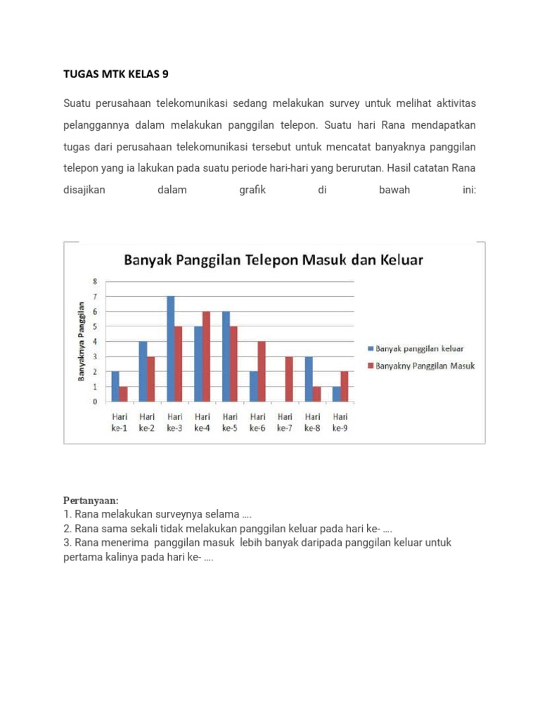 Soal MTK KLS 9 | PDF