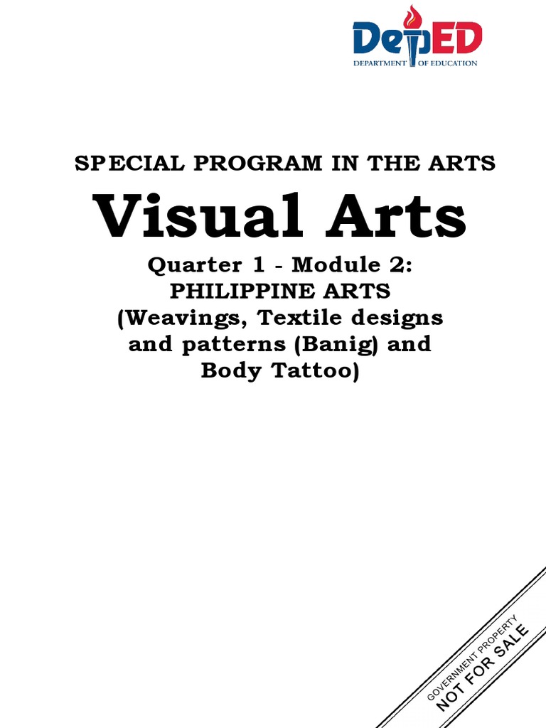 SPA - Visual Arts - Q1 - Mod2 | PDF | Weaving | Textiles
