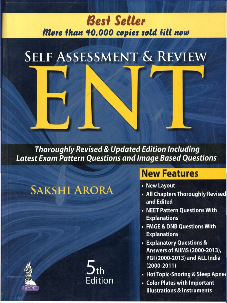 Ent - Self Assessment & Review 5th Ed. | PDF | Human Nose | Rhinology
