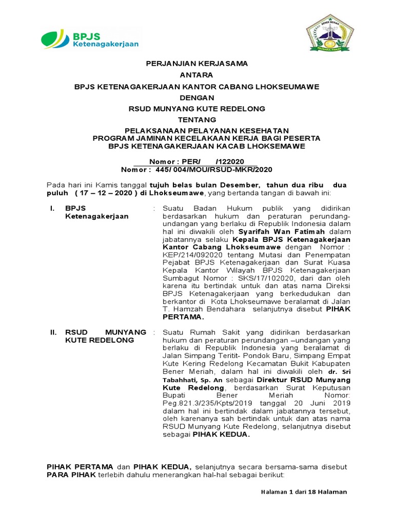 Contoh PKS PLKK | PDF