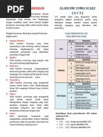 Nilai Tingkat Kesadaran Glasgow Coma Scale | PDF