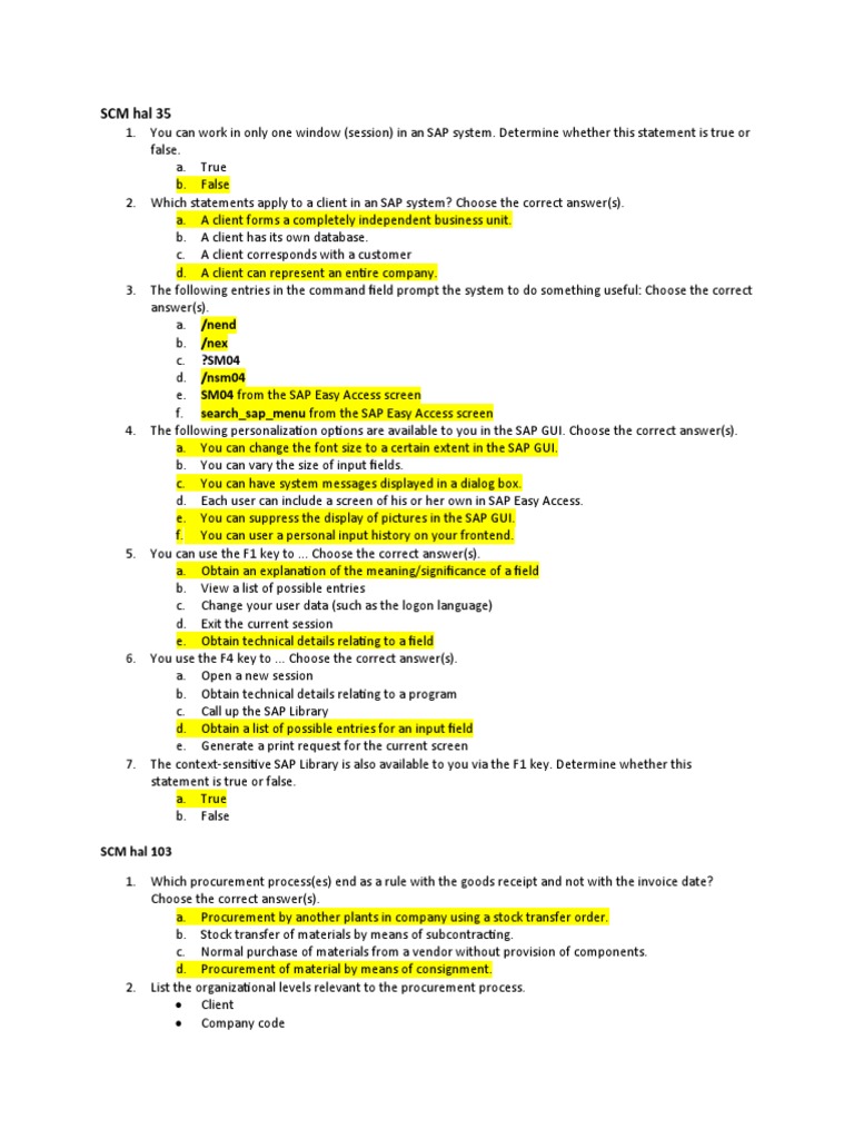Test Your Knowledge | PDF | Receipt | Invoice