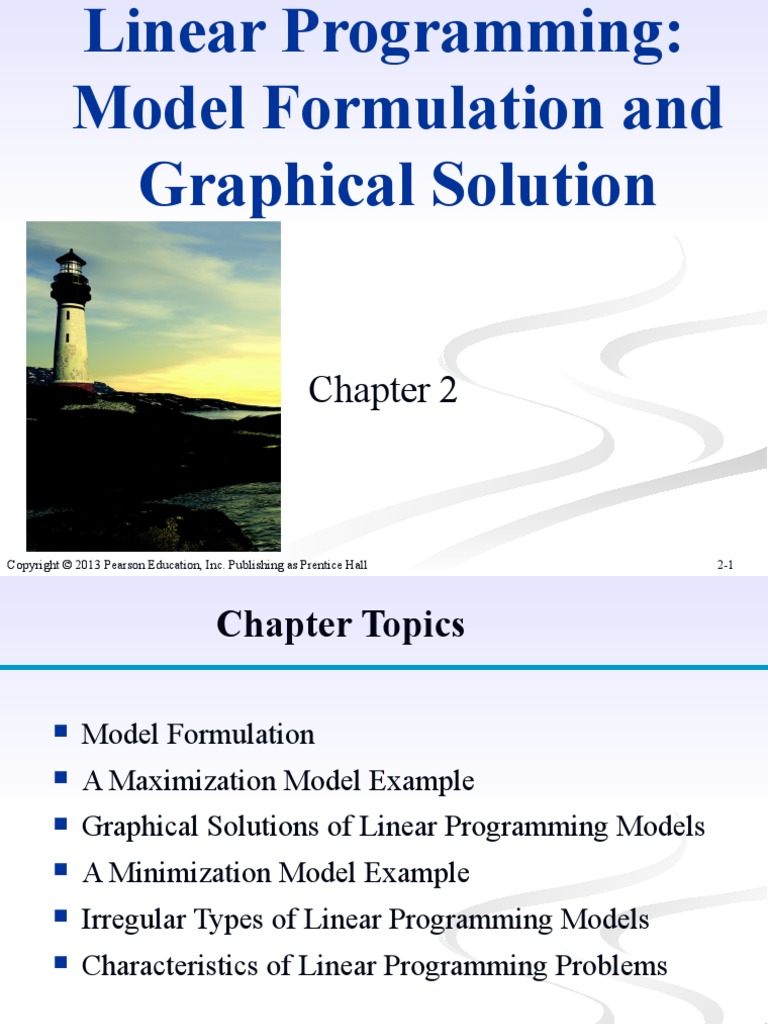 Taylor Introms11 PPT 02 | PDF | Linear Programming | Mathematical Optimization