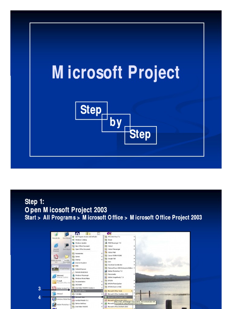 Microsoft-Project-2003 De) | PDF | Microsoft | Computing
