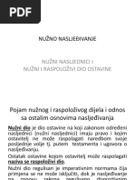 Nasljednička Izjava | PDF