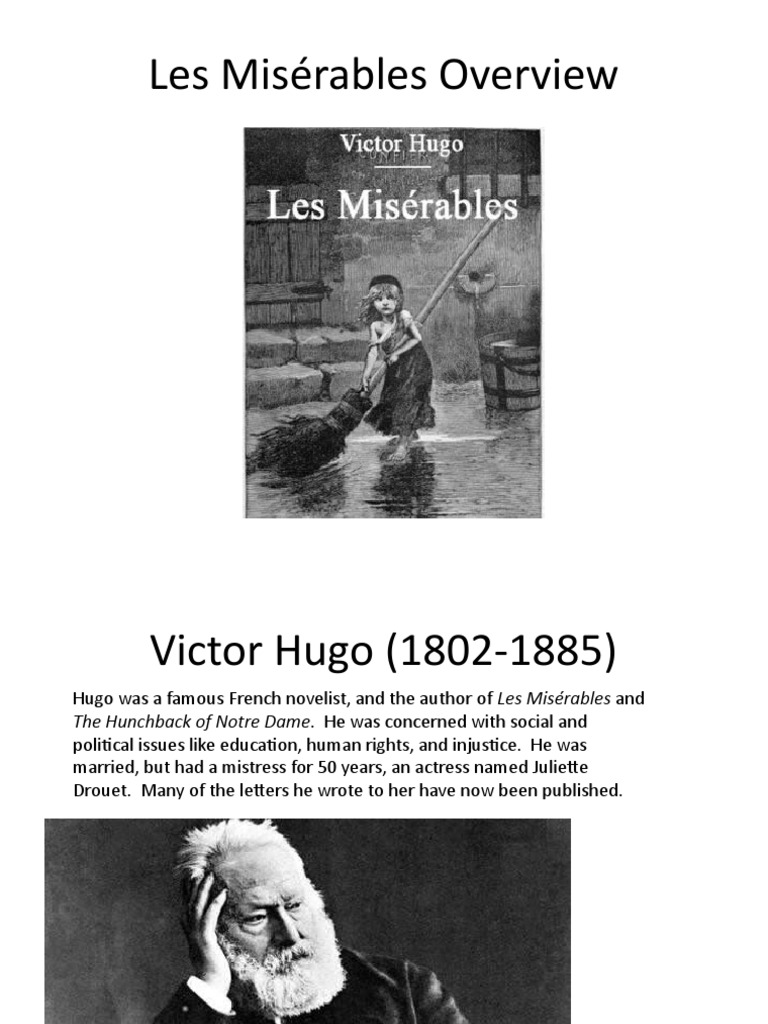 Les Miserables Overview | PDF | Cosette | Les Misérables