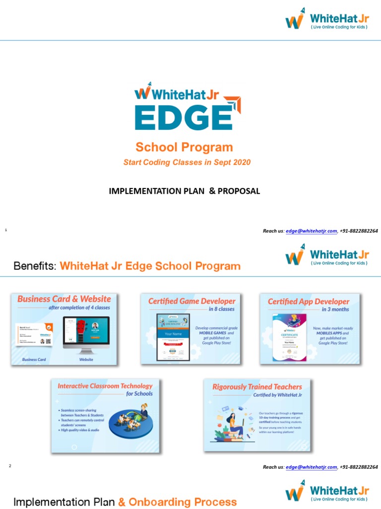 School Program: Implementation Plan & Proposal | PDF | Human Nature