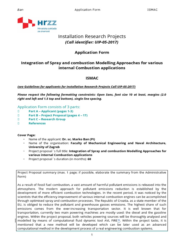 06 Application Form 6 WithCM | PDF | Diesel Engine | Computational ...