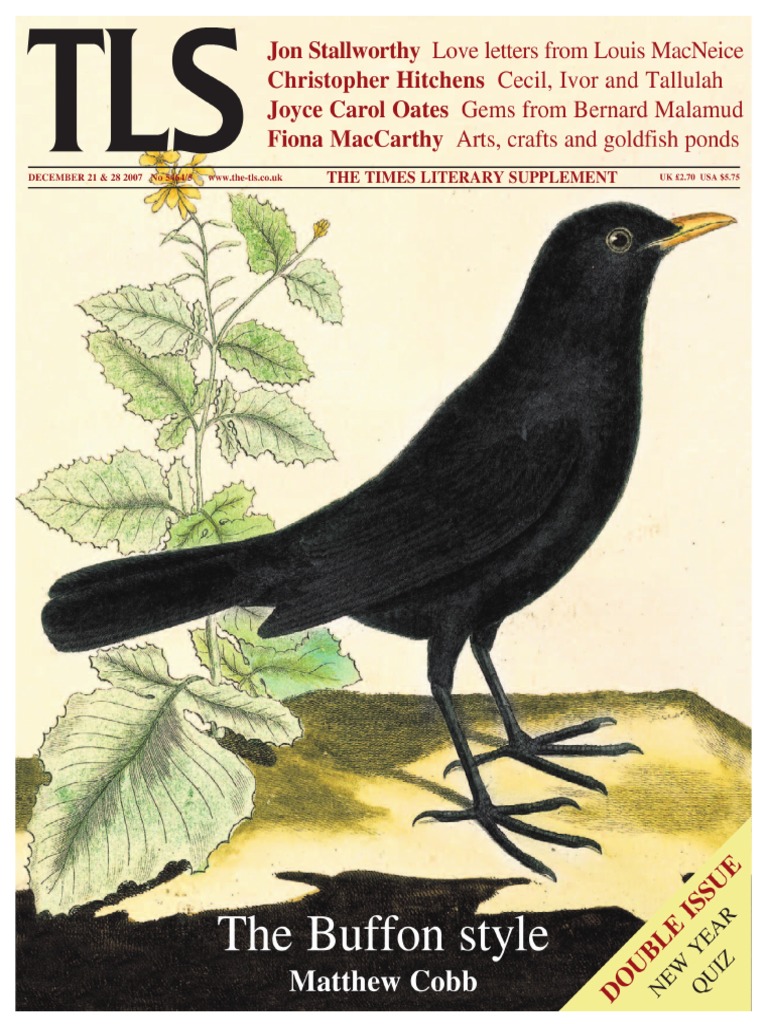 Hitchens Fiona Maccarthy: Stallworthy Christopher Joyce Carol Dates | PDF