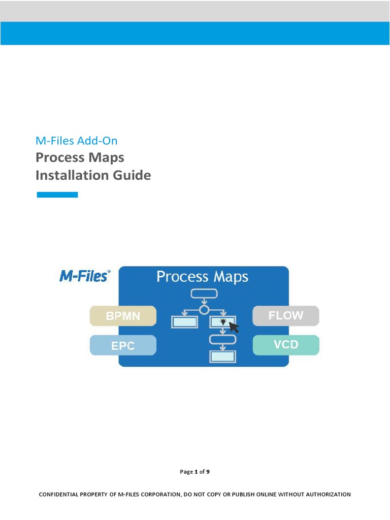 M-Files Process Maps - Installation Guide | PDF | Icon (Computing) | Application Software