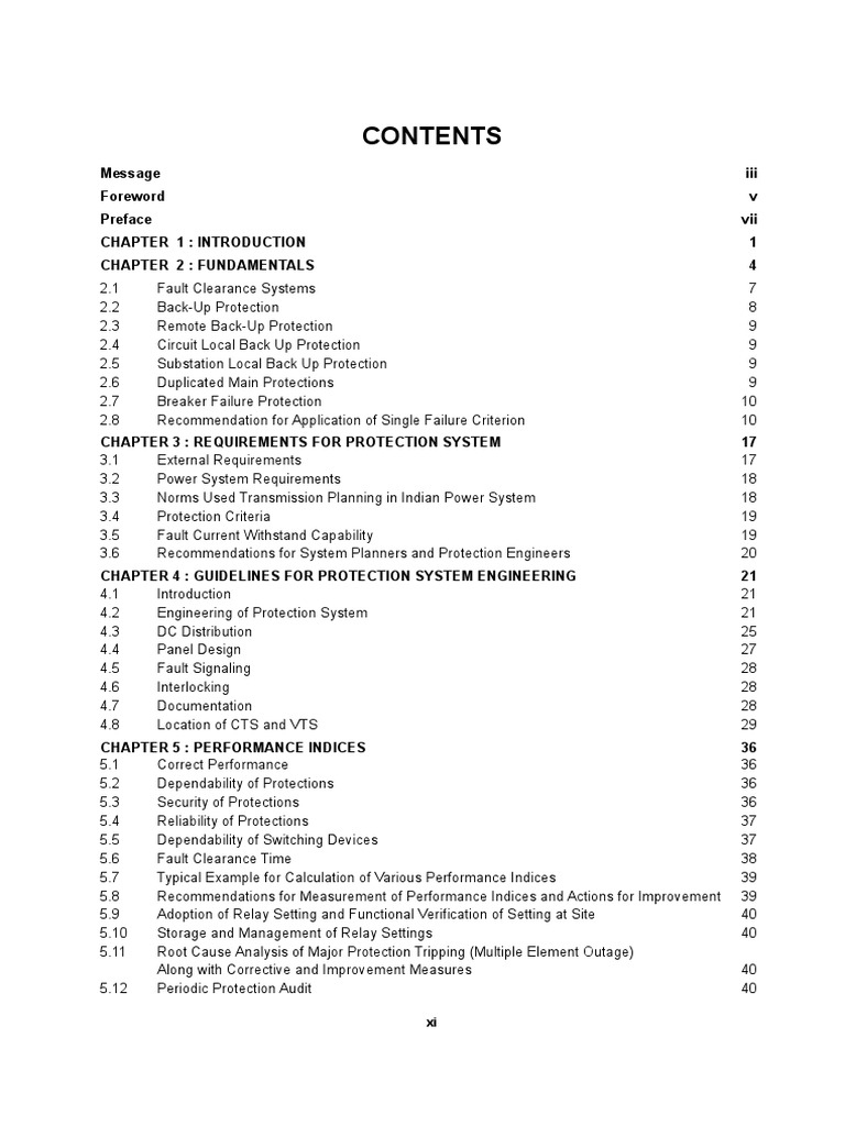 Content Manual On Power System Protection 2018 | PDF | Electrical ...