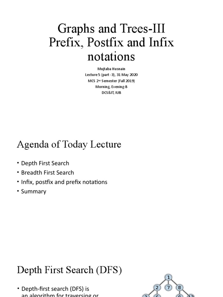 Graphs And Trees Iii Pdf Algorithms And Data Structures Computer Programming