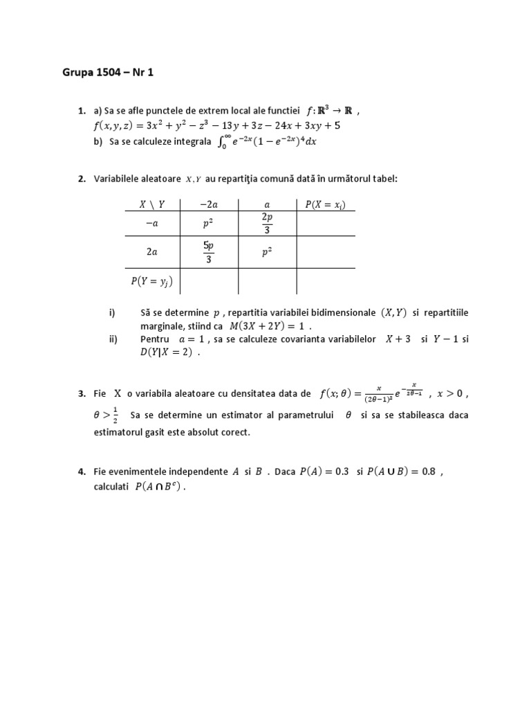 Examen Mate Fabbv | PDF