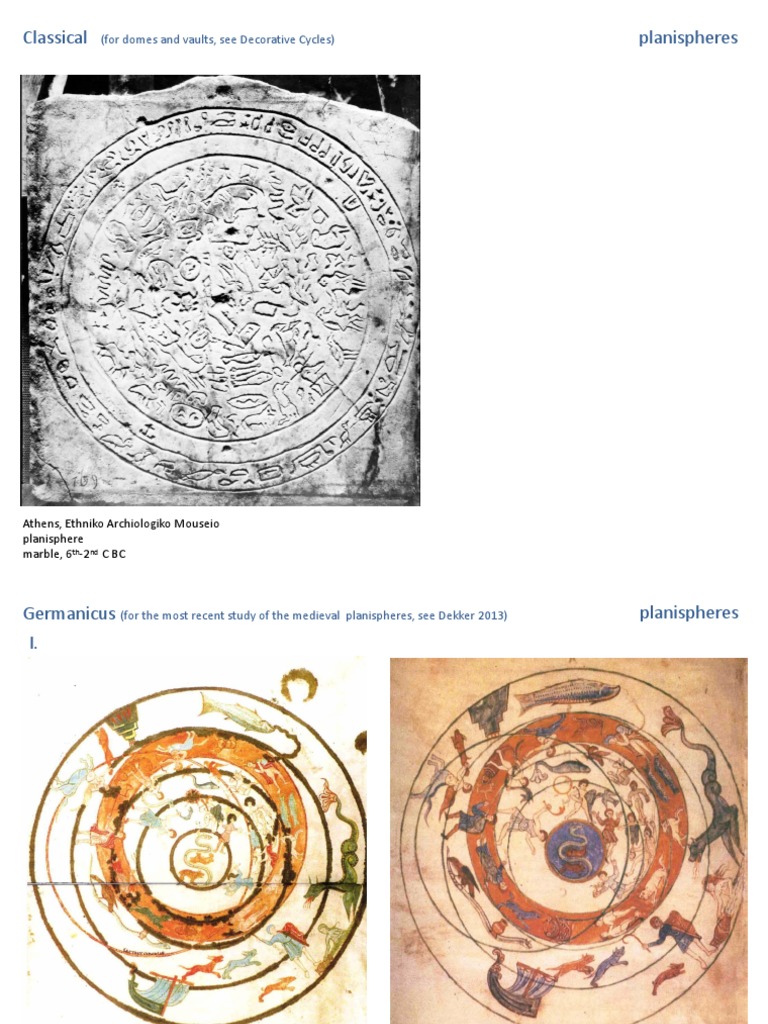 Historical Planispheres Overview | PDF | Astronomy