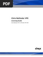 Netscaler Data Sheet | PDF | Citrix Systems | Cloud Computing