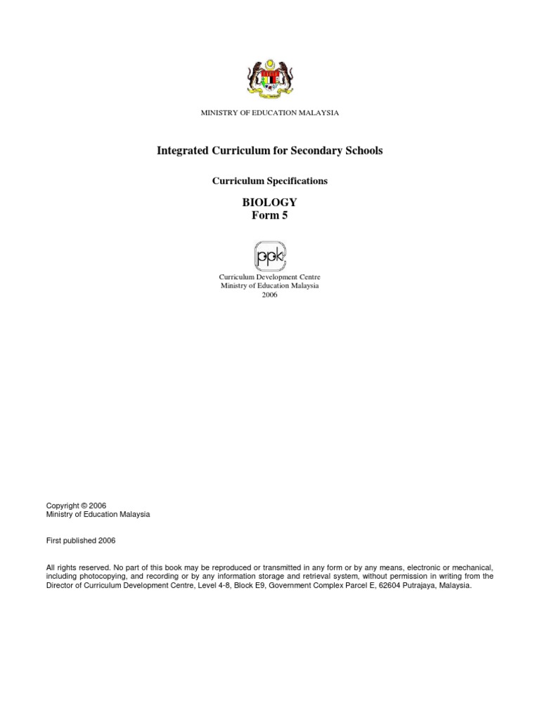 Sains - Biology Form 5 | PDF | Scientific Method | Experiment