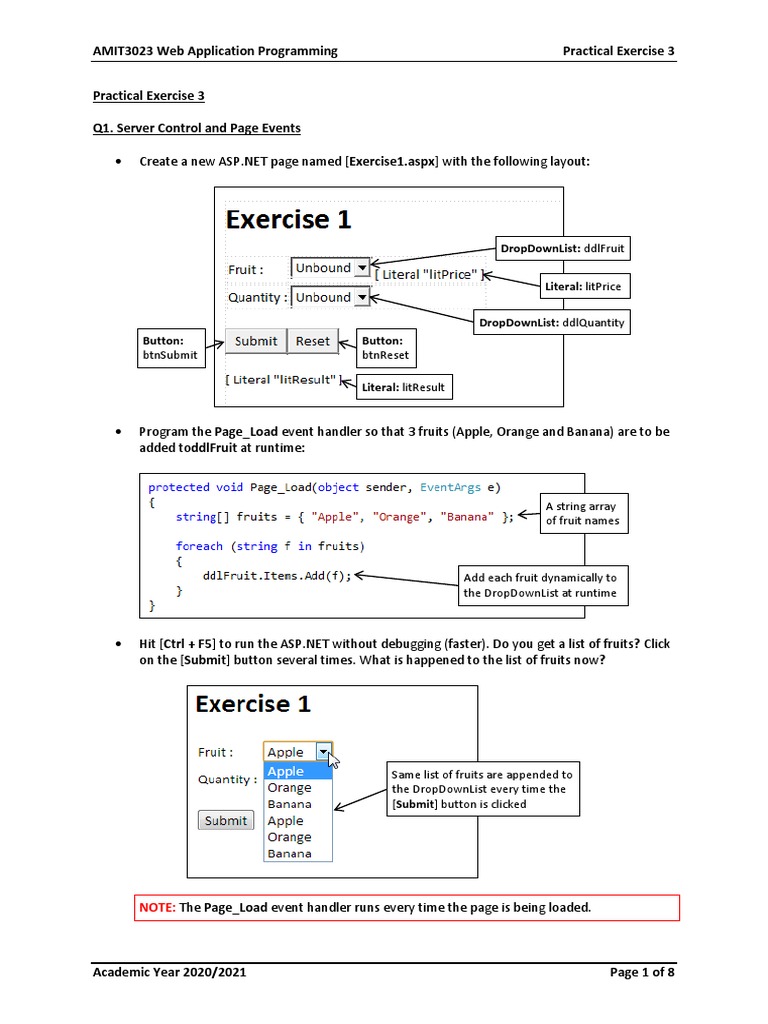 3.3 Practical 3 (Web Programming) | PDF | Java Script | World Wide Web