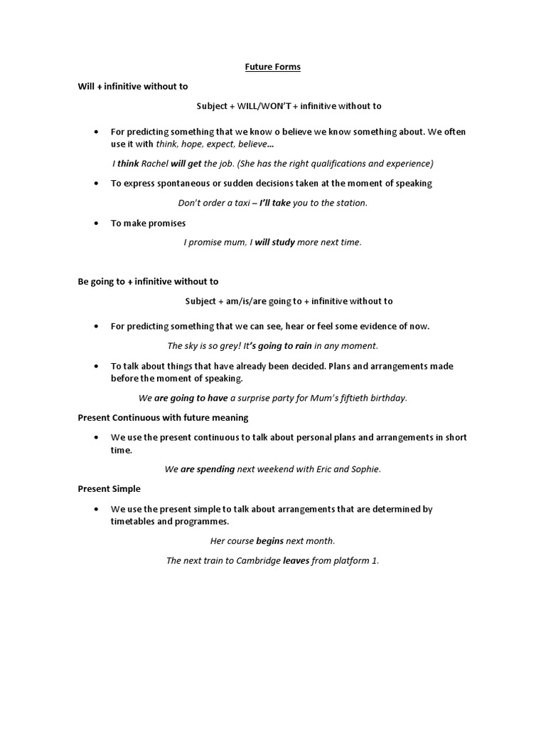 Future Forms B2 | PDF