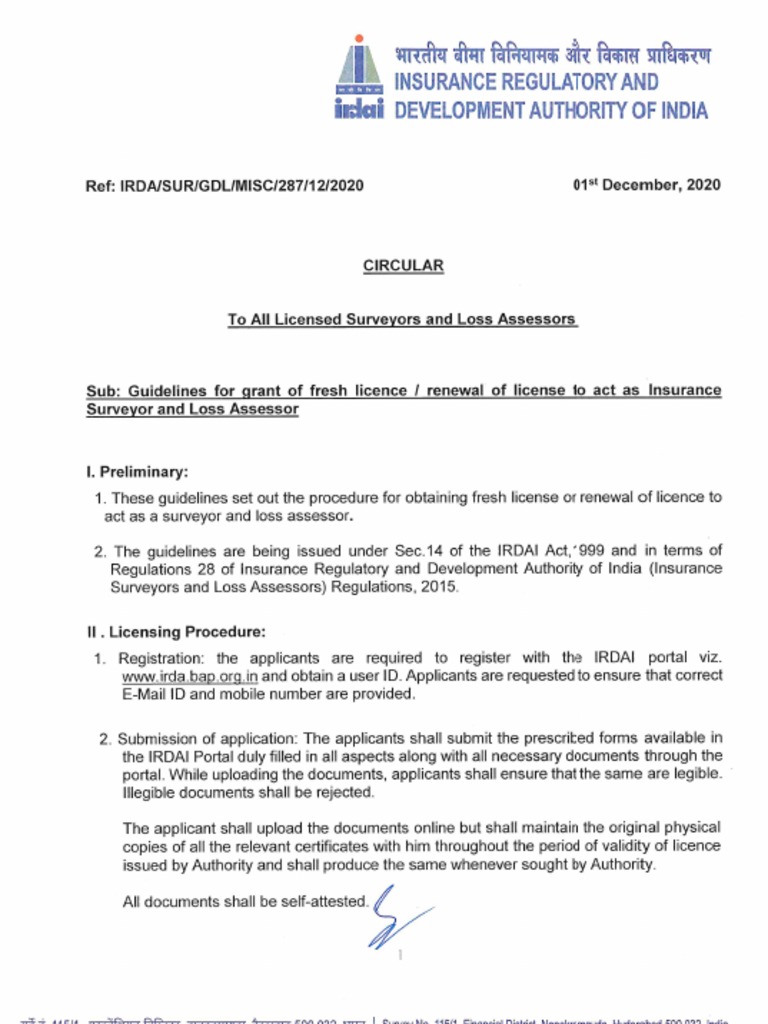 Guidelines - Grant of Licence02122020 | PDF