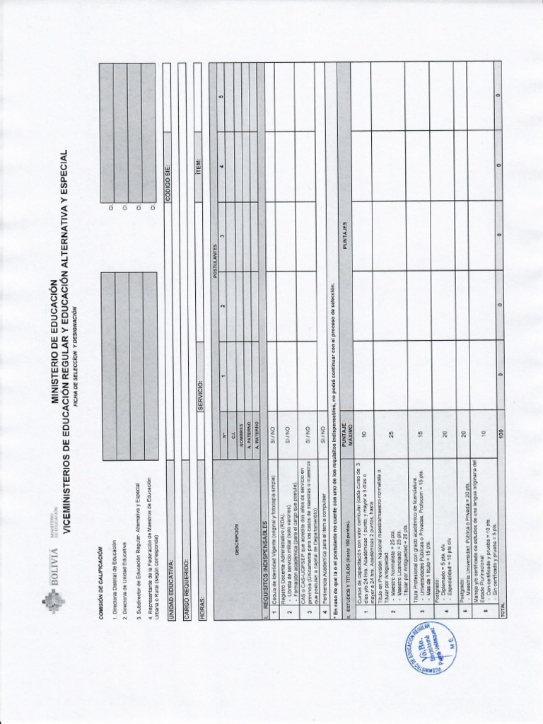 Fichas Compulsas Aprobadas 2021 | PDF