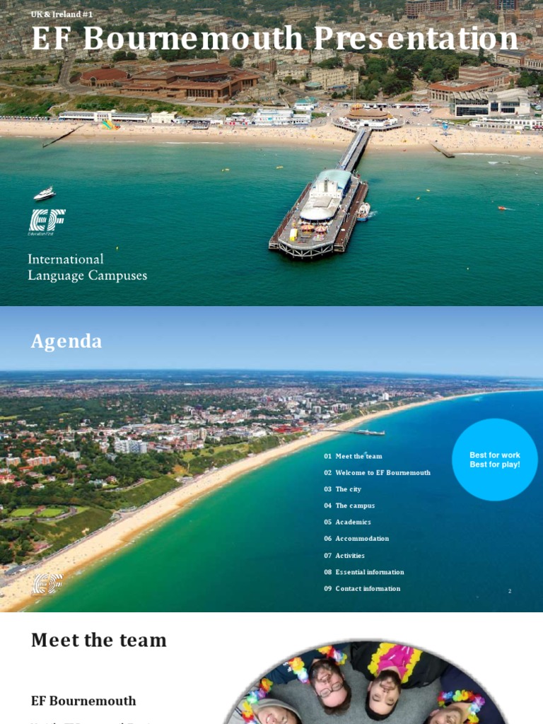 EF Bournemouth School Presentation | PDF