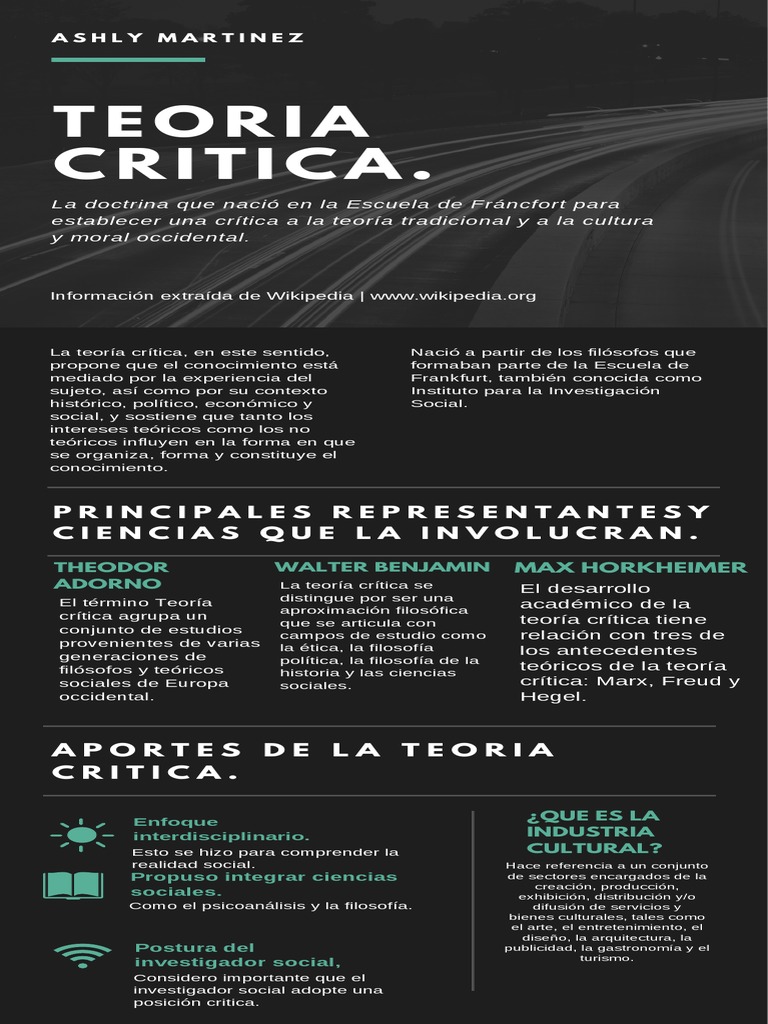 Teoria Critica | PDF | La teoría crítica | Teorías filosóficas