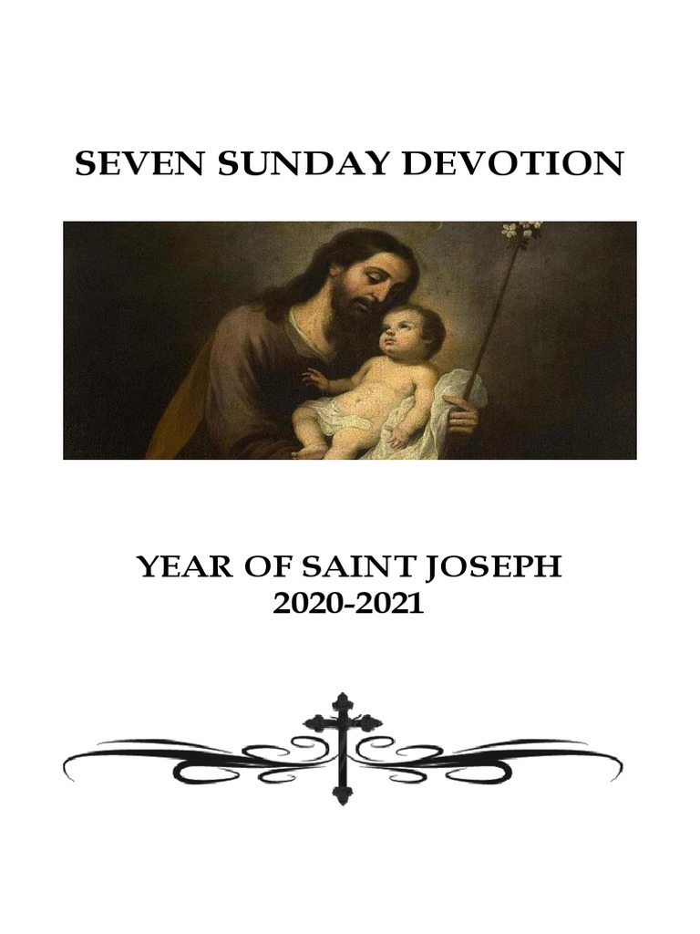Seven Sunday Devotion: Year of Saint Joseph 2020-2021 | PDF | Saint ...