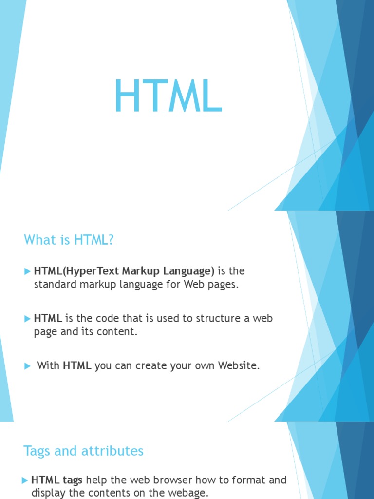 Html Formatting Tags Pdf Html Html Element 