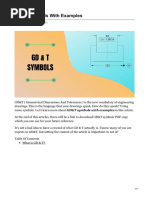 Geometric Dimensioning and Tolerancing GD&T | PDF | Engineering Tolerance | Geometry