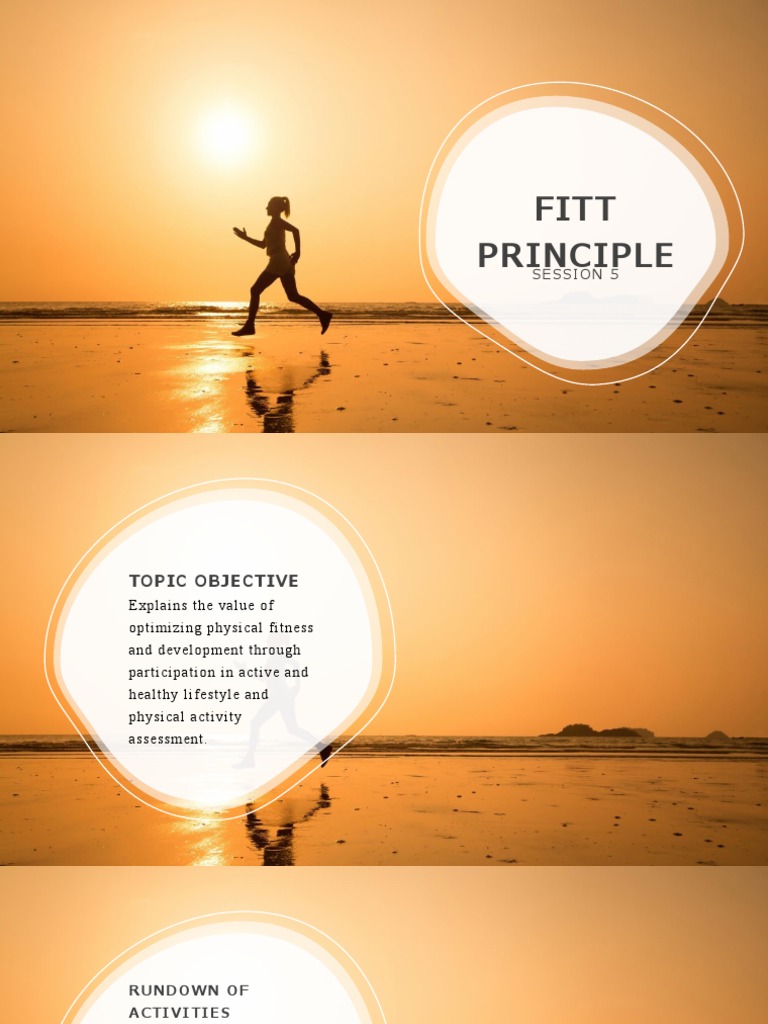Fitt Principle | PDF | Physical Fitness | Weight Training